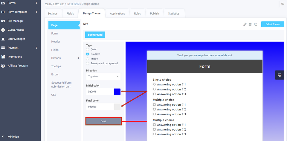 Page - FormDesigned Knowledge Base