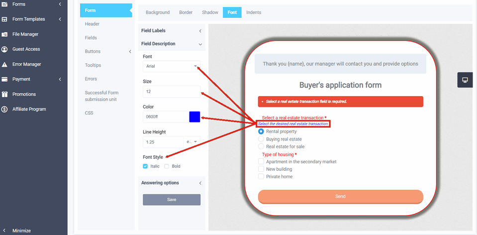 Form - FormDesigned Knowledge Base