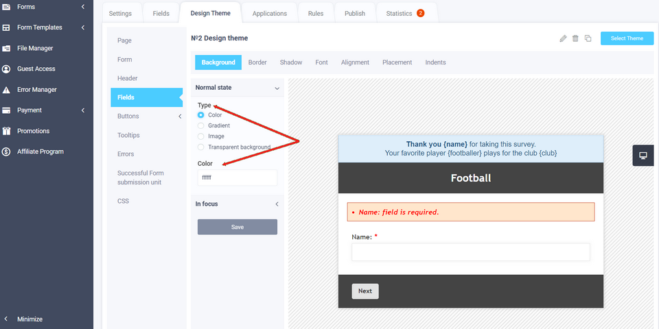 Elements - FormDesigned Knowledge Base