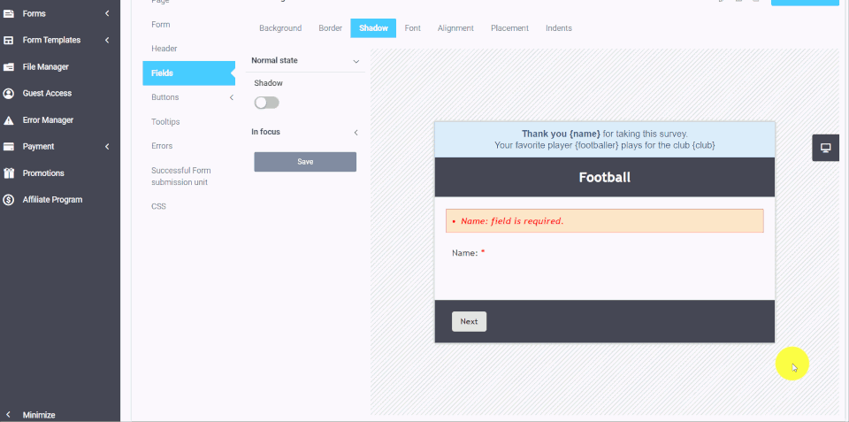 Elements - FormDesigned Knowledge Base